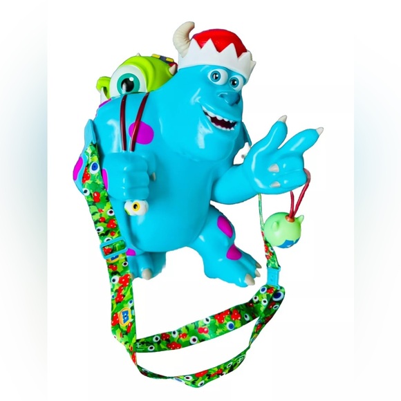 Disney | Kitchen | Disney Popcorn Bucket 224 Christmas Holiday Sully ...